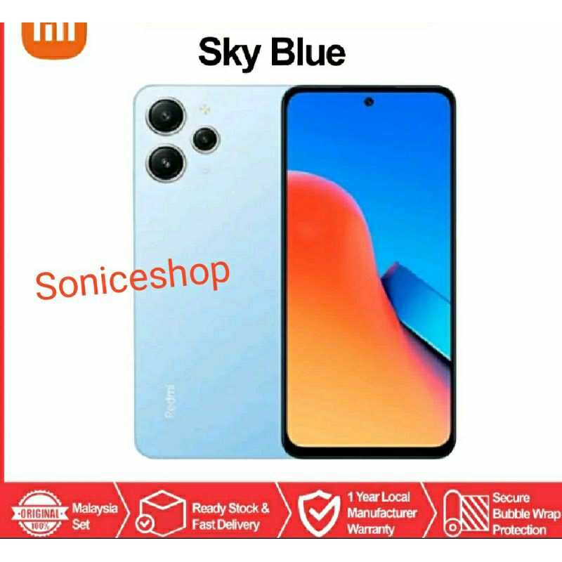 Xiaomi Redmi 12 (8GB Ram+256GB ROM) 50MP AI triple camera | Shopee Malaysia