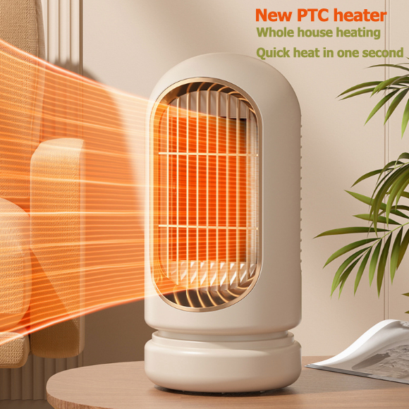 Electric Portable Countertop Heater Fan Fast PowerSaving Warmer ...