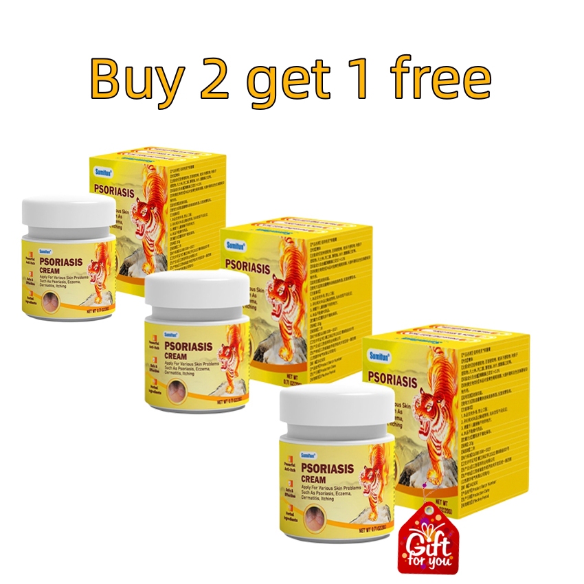 Psoriasis Cream Anti-Itch Topical Itchy Skin Wetren Ointment 20g ...