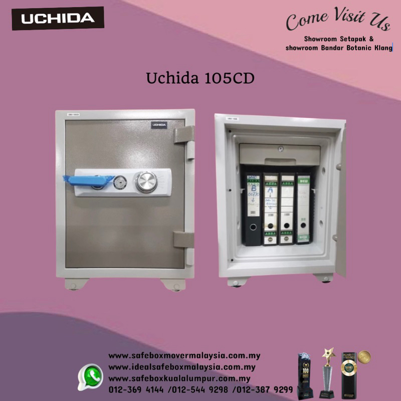 safe box UCHIDA Fire Resistant Safe Box (UBO-105CD - 105kg peti besi ...