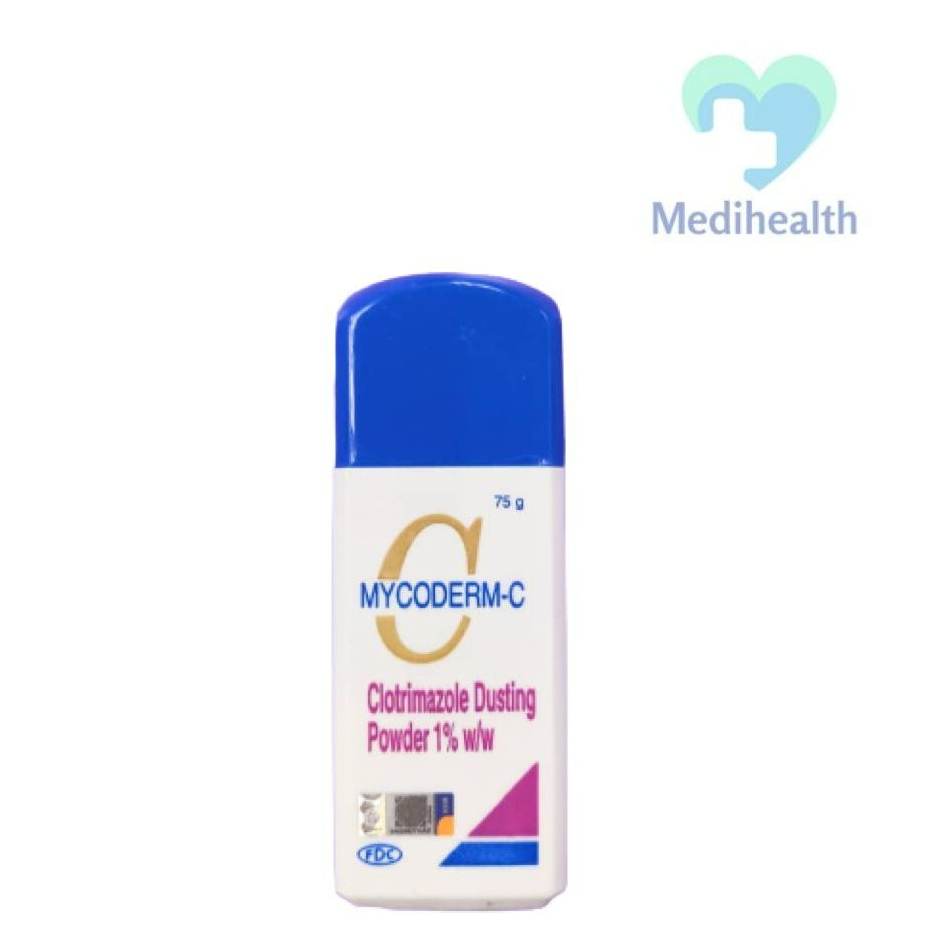 Mycoderm-C CLOTRIMAZOLE DUSTING Powder 1% w/w (75G) | Shopee Malaysia
