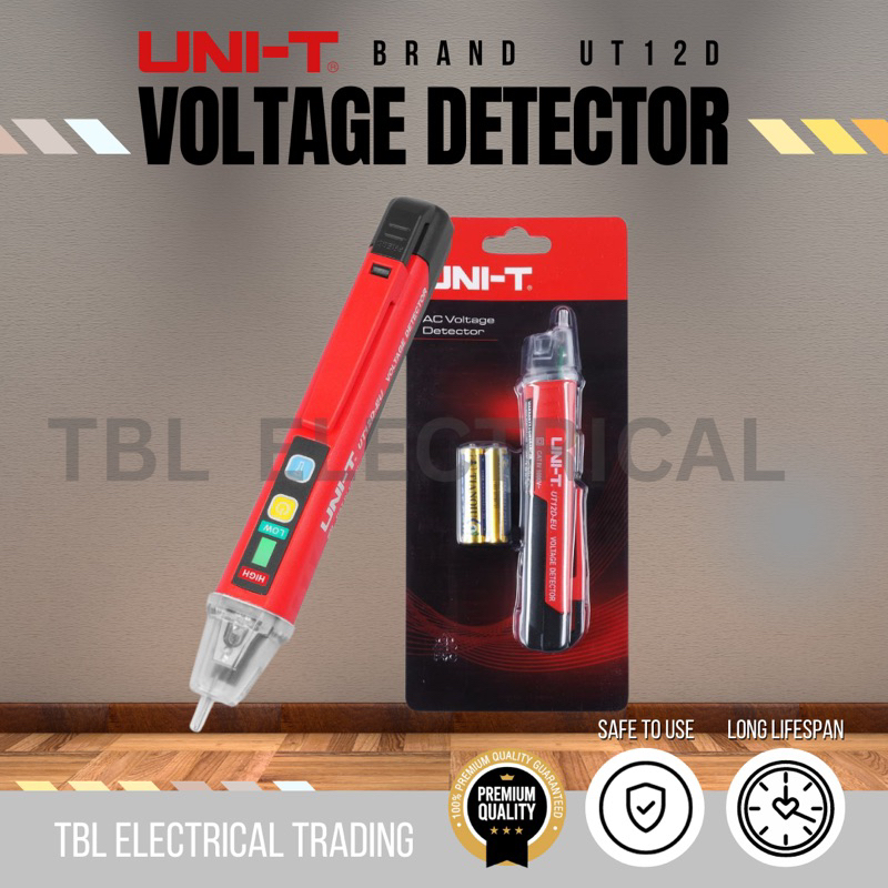 UNIT UT12D AC Voltage Detector Non Contact Pen Tester Electric Sensor ...