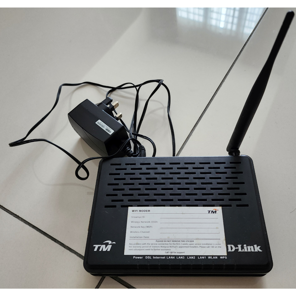 D-LINK DSL-2730E Wireless Modem Router For Streamyx | Shopee Malaysia