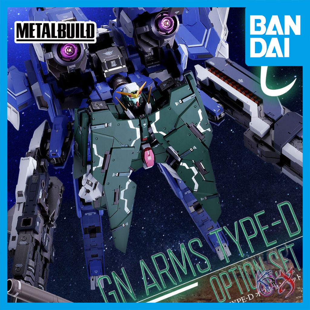 (READY STOCK) Metal Build GN Arms Type-D Option Set Mobile Suit Gundam ...