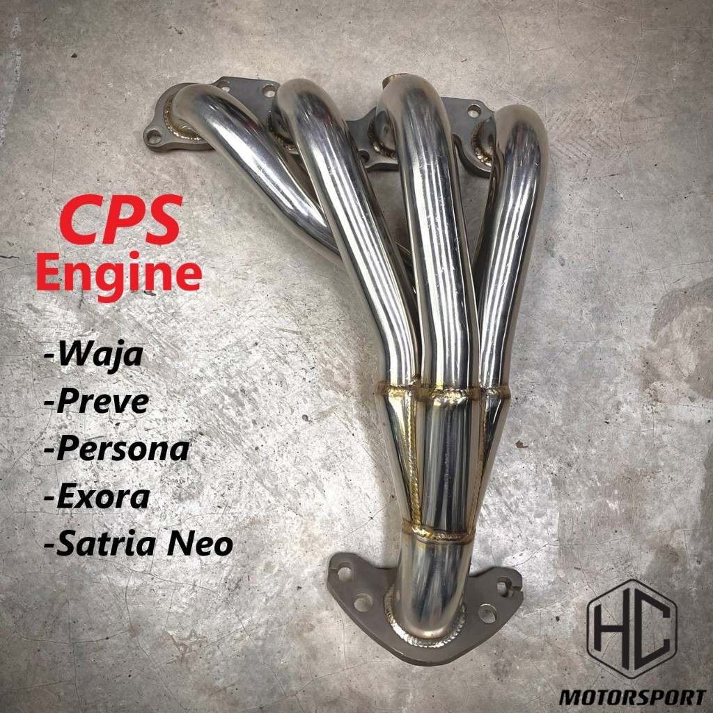 Extractor 4x1 Stainless Steel 304 Header for Proton CPS engine Waja ...
