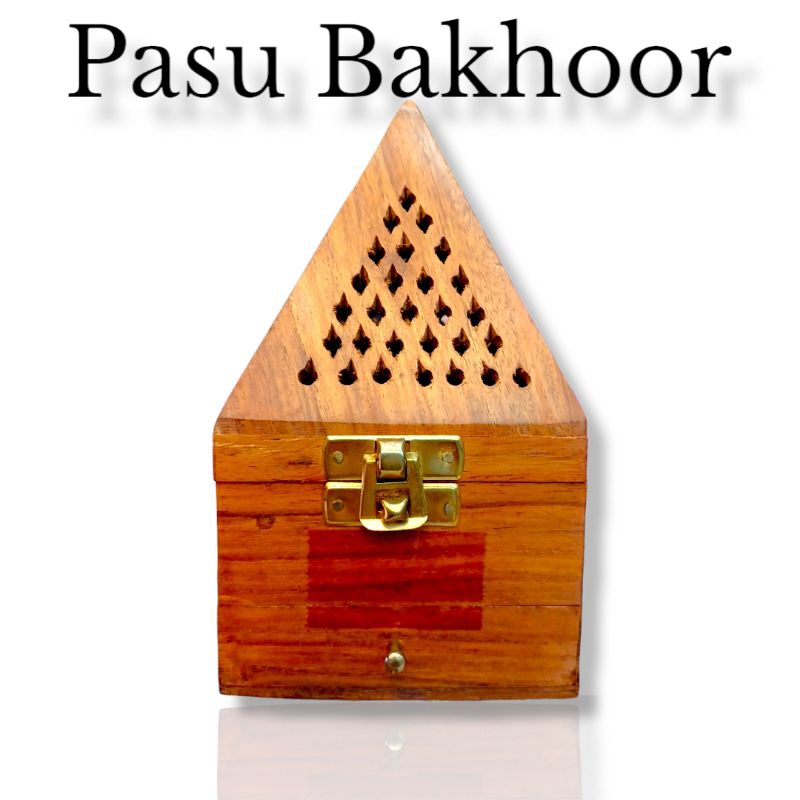 Mabkhara / Pasu /Wooden Bakhoor stand. Pyramid BAKHOOR stand | Shopee ...