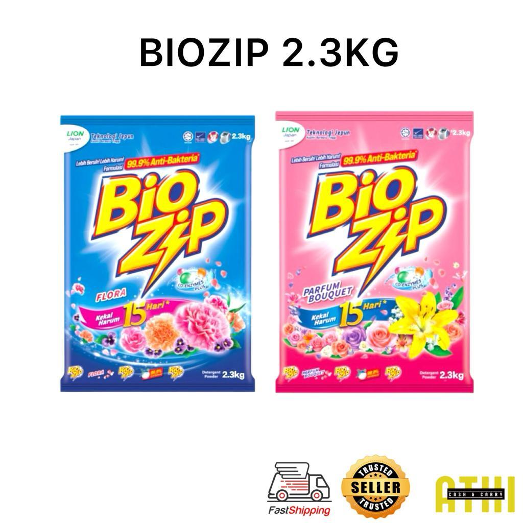 BIO ZIP Powder Anti Bacteria Detergent 2.3 kg | Shopee Malaysia