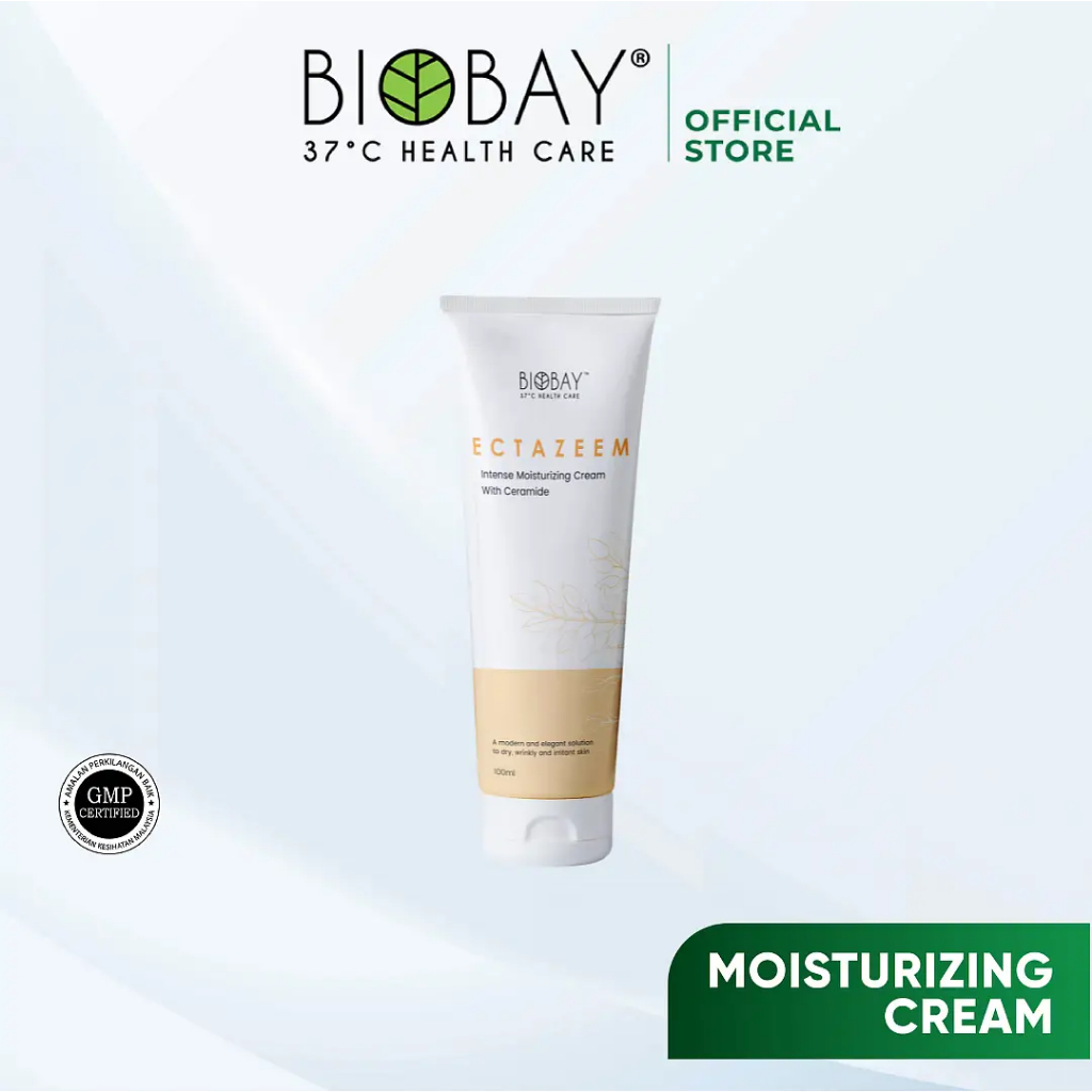BIOBAY Ectazeem Intense Moisturizing Cream (100ml) with Ceramide ...