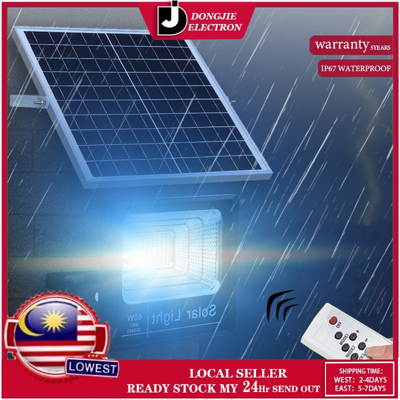 【READY STOCK】MEM solar light outdoor lighting 1600W Solar Spotlight ...