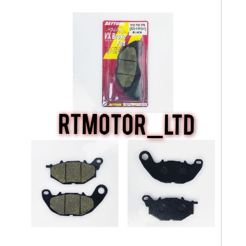 YAMAHA R25 V1 V2 XMAX250 XMAX MT25 DAYTONA FRONT BRAKE PAD DISC PAD ...