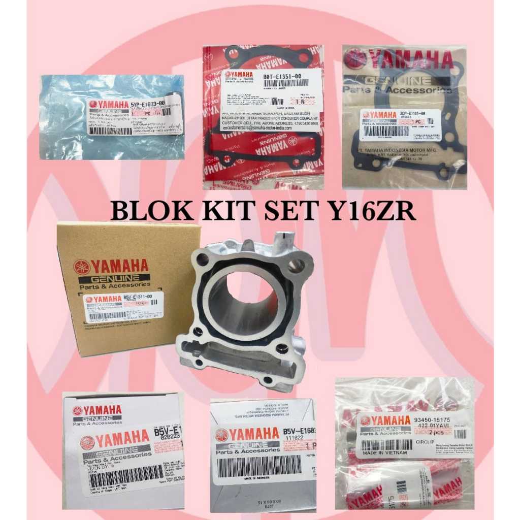 ORIGINAL Y16ZR Y16 BLOCK SET CYLINDER BLOCK KIT SET BLOK PISTON RING ...