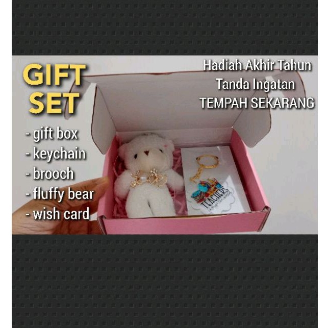 Gift Box for Teacher / Hadiah Cikgu / keychain | Shopee Malaysia