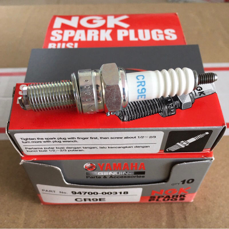 CR9E ORIGINAL YAMAHA R25 MT25 SPARK PLUG NGK BUSI R-25 MT-25 100 ...