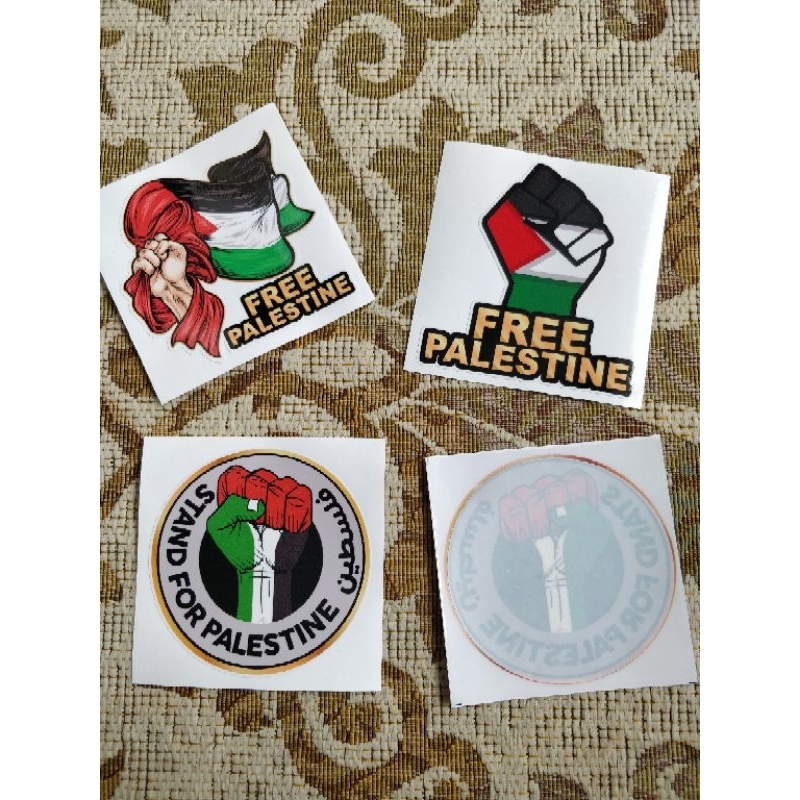 (Combo Available)(Order asing!!!) Sticker Free Palestine ( Kereta ...