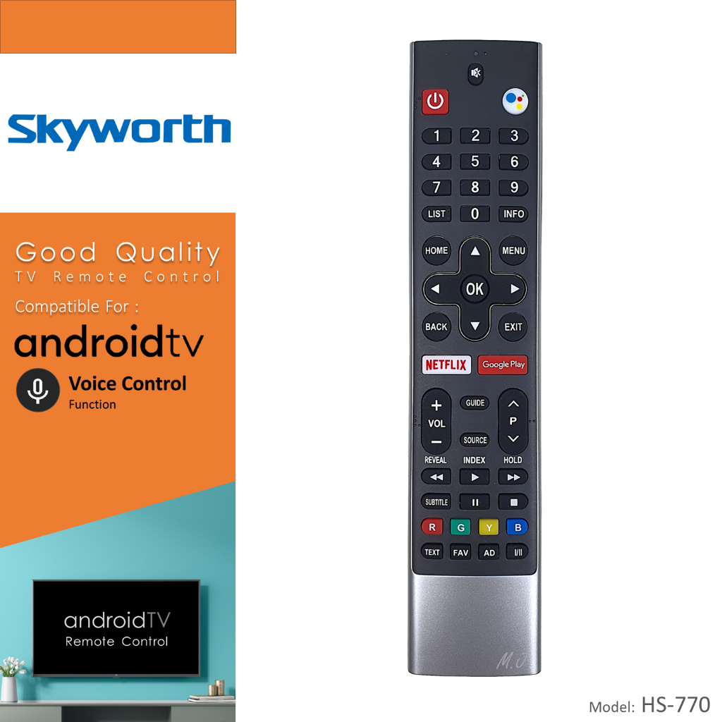 Quality Replacement TV Remote Control For SKYWORTH TV Remote Control ...