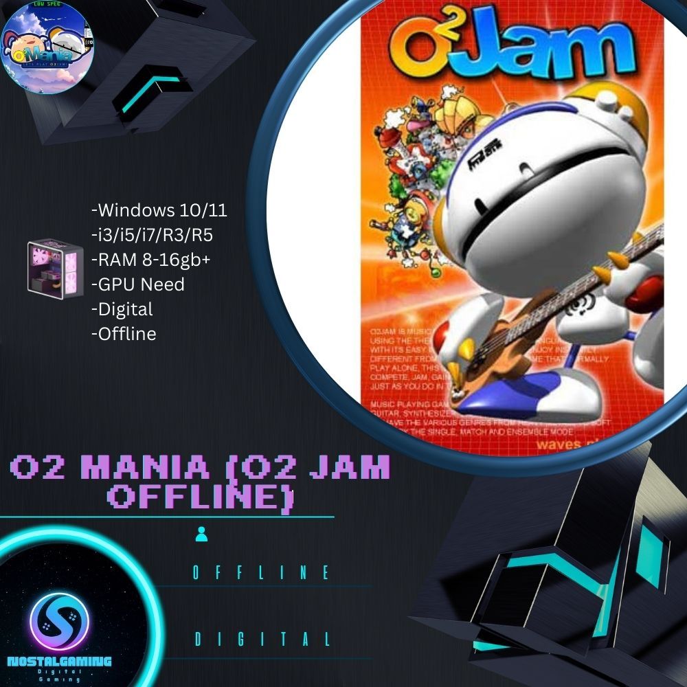 [Pc Game][Digital] O2 Mania (O2 JAM OFFLINE) | Shopee Malaysia