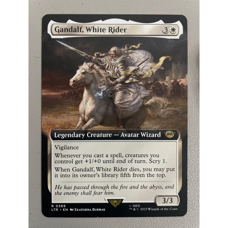 MTG:The Lord of the Rings:Special Edition (LTR) R0389 - Gandalf, White ...