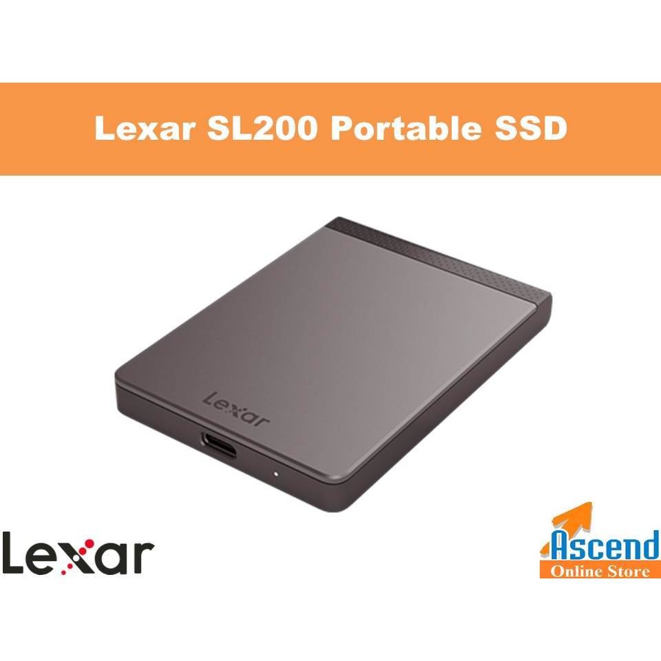 Lexar SL200 Portable SSD | Shopee Malaysia