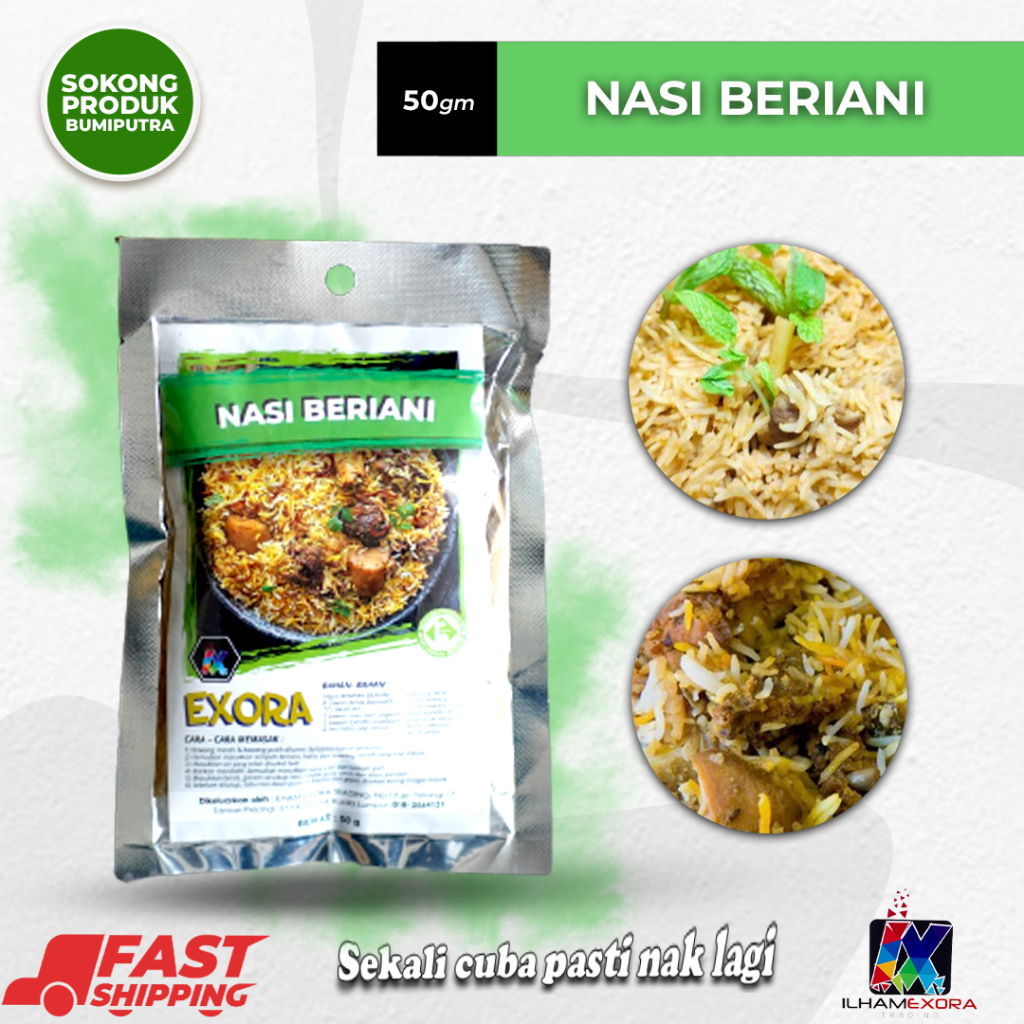Nasi Beriani Rempah Warisan Asli (Beras Basmathi) | Shopee Malaysia