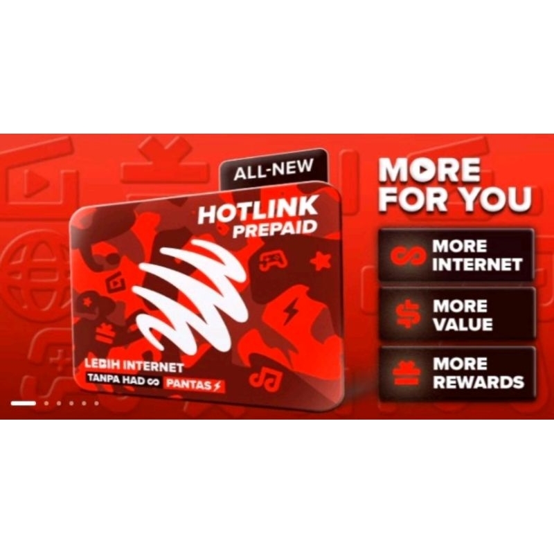 Hotlink Prepaid Unlimited Internet | Shopee Malaysia