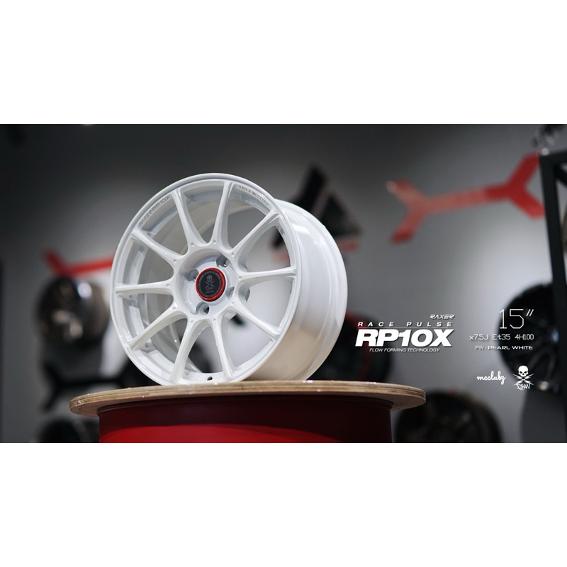 Original Raxer Wheels Racepulse RP10X 15” flow forming with multiple spec and 2 finishing with ...