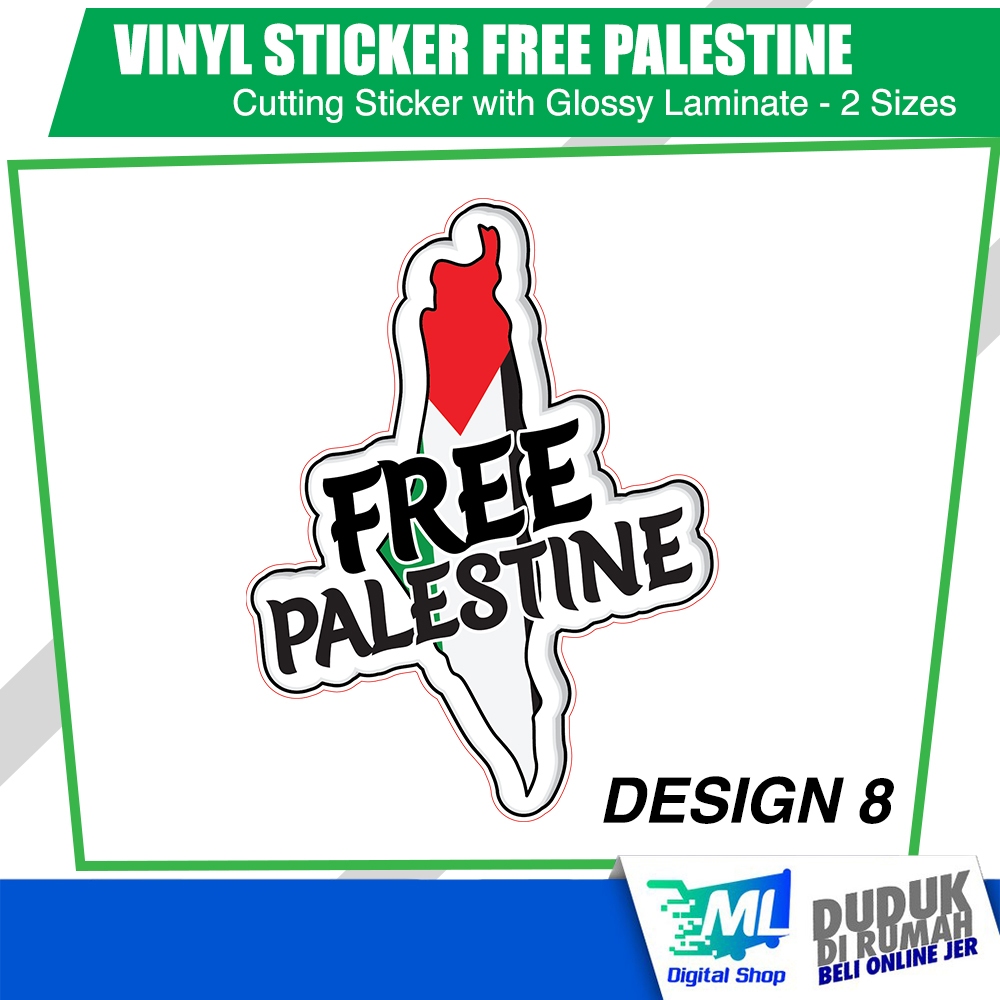 STICKER FREE PALESTINE | VINYL STICKER | Shopee Malaysia