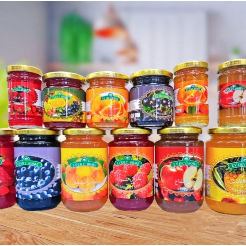 New Arrival🔥🔥 Halal Fruit Jam Pineapple Jam Strawberry Jem Nenas Jem ...