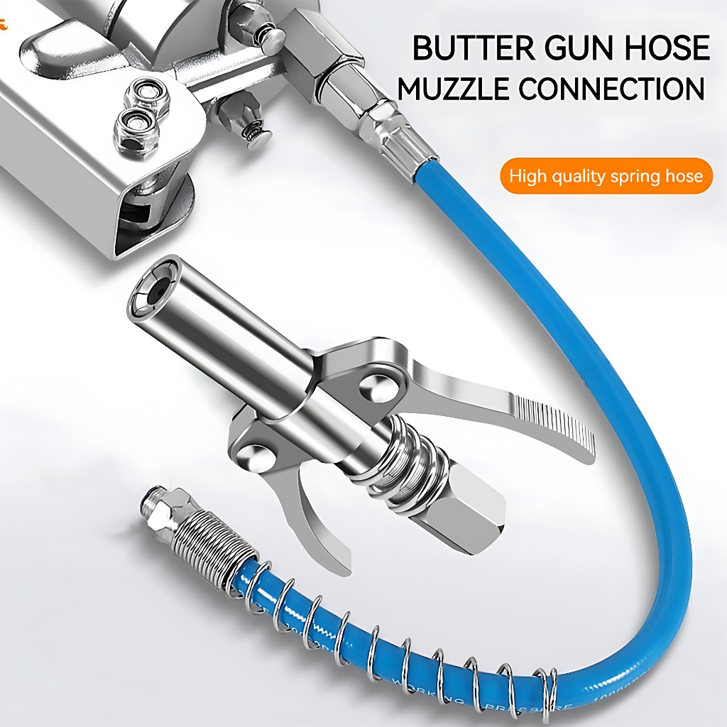 Butter Grease Self Locking Coupler Heavy Duty Leak-Free Quick Self Lock ...