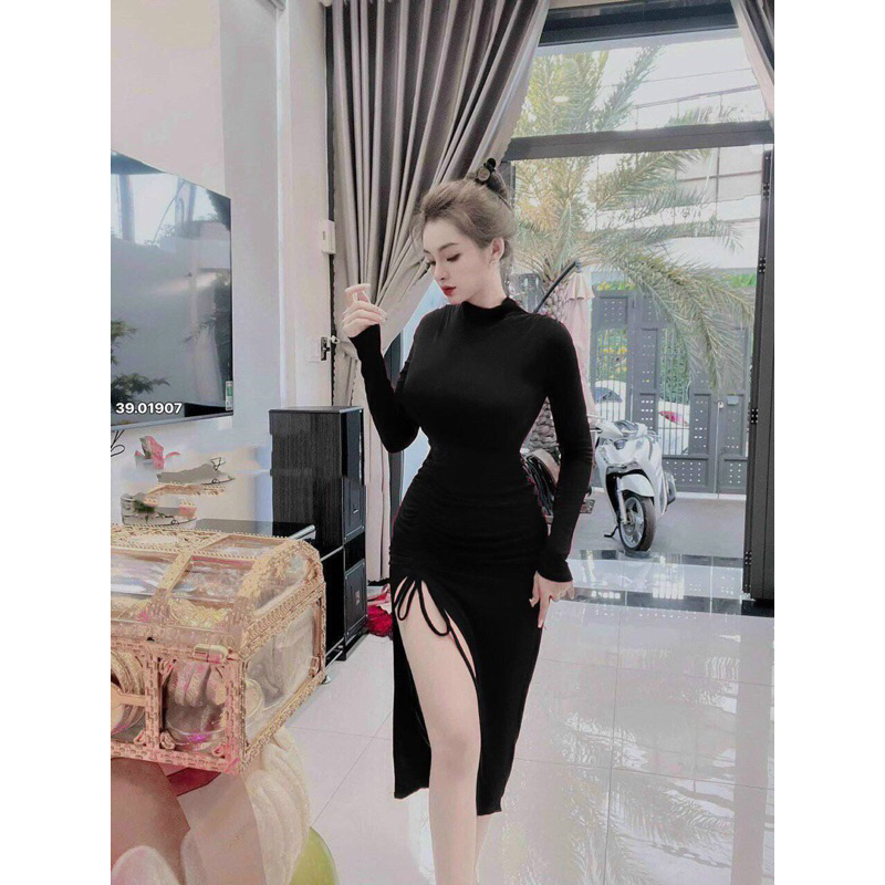 (ready stock sabah) body fit dress bodycon dress sexy dress plain dress ...