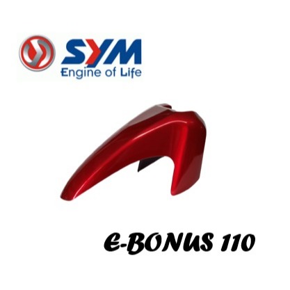 ORIGINAL SYM FRONT FENDER FOR BONUS 110 (RED) (61100-VD3-0001-RB ...