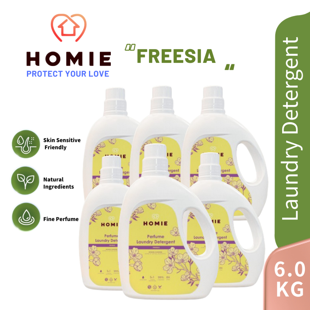 HOMIE Enzyme Anti-Bacterial Perfume Laundry Detergent (Super Saver Pack ...