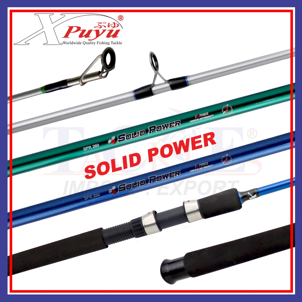 (3'6-10' ft) Xpuyu Solid Power Spinning Fishing Rod Joran Pancing Freshwater TCE Tackles ...