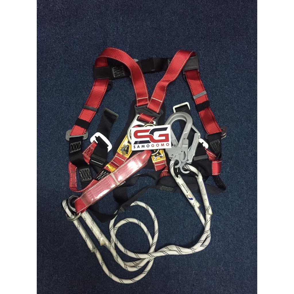 Dosh Sirim Approved - Full Body Harness c/w Carabiner, Absorber ...