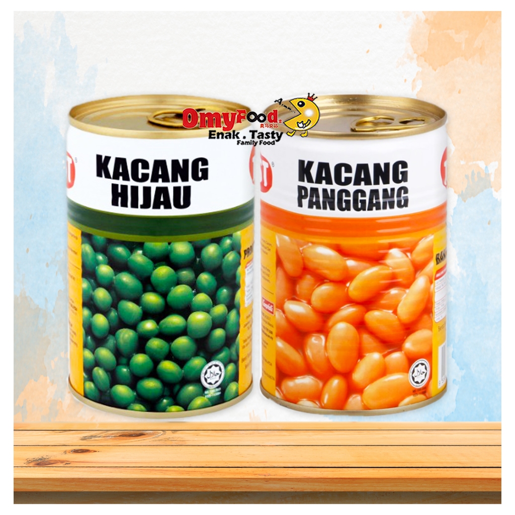 425g TST Baked Beans / TST Processed Peas [OmyFood] | Shopee Malaysia