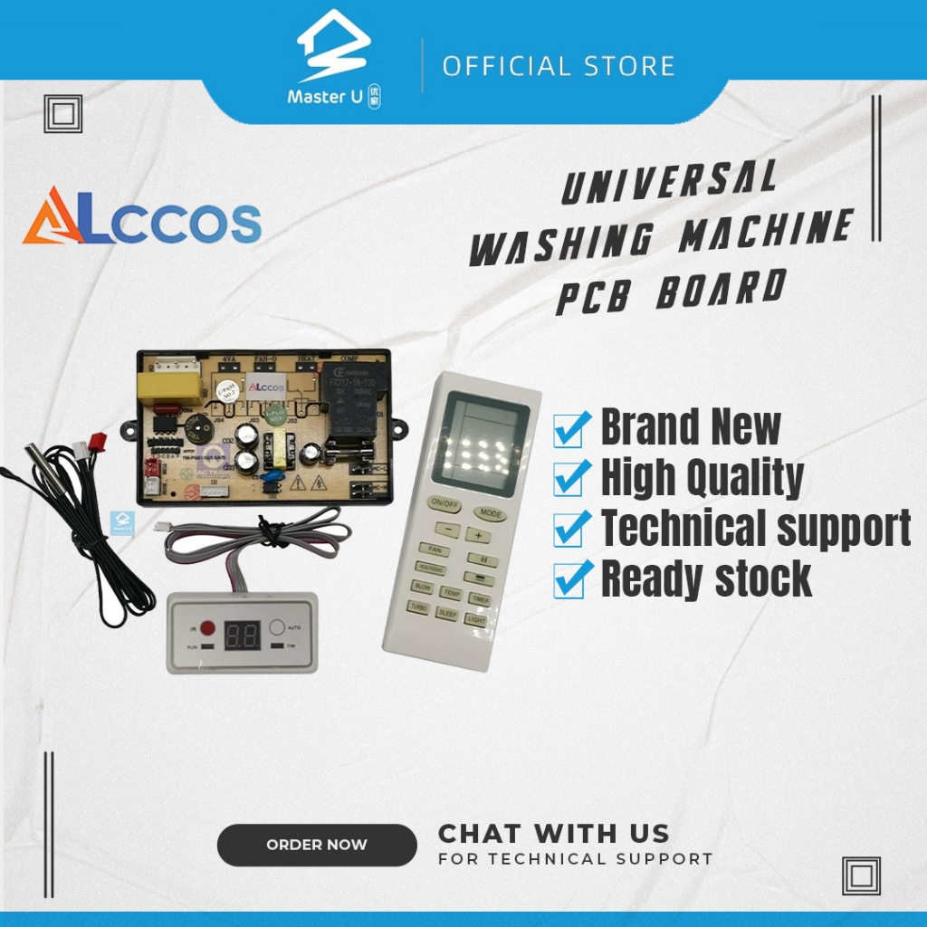 UNIVERSAL PCB BOARD FOR AIR CONDITIONER WITH REMOTE (YMPCB-PG01A ...