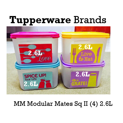 Tupperware MM Modular Mates Square II Or Oval II OR Mdoular Mates ...