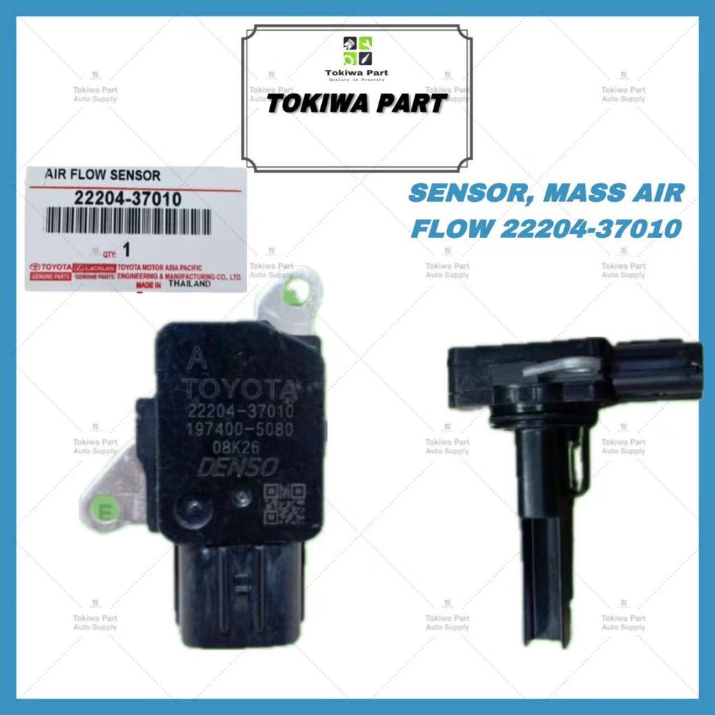 AIR FLOW METER SENSOR AIR MASS DENSO A (5 PIN) 22204-37010 TOYOTA ...