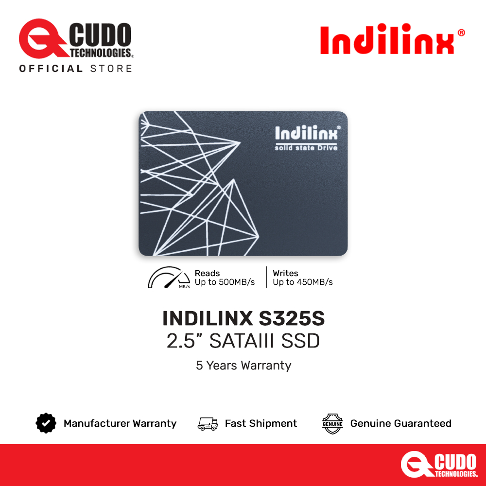 Indilinx S325S 2.5” SATA III SSD (128GB/256GB/480GB/512GB/1TB) | Shopee ...