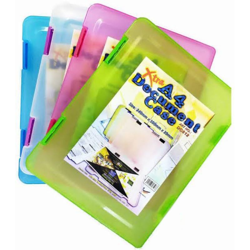 A4 Document Case / Plastic box/ File 20mm | Shopee Malaysia