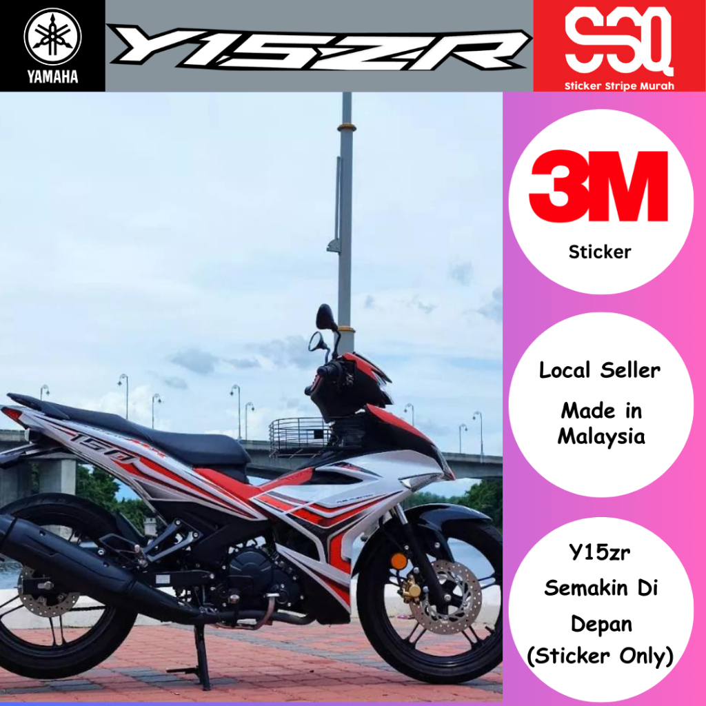 High Quality AAA Premium Sticker Stripe Yamaha y15 y15zr Jupiter Mx150 ...