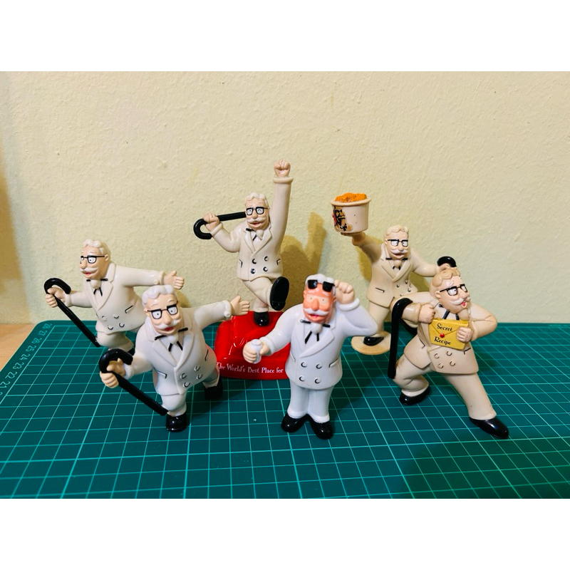 KFC Vintage Colonel Sanders The Chicken Expert Cute Toy | Shopee Malaysia