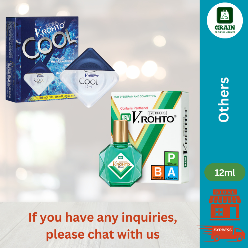 V.Rohto Eye Drops - Thuoc Nho Mat V.Rohto - V.Rohto 眼药水 | Shopee Malaysia