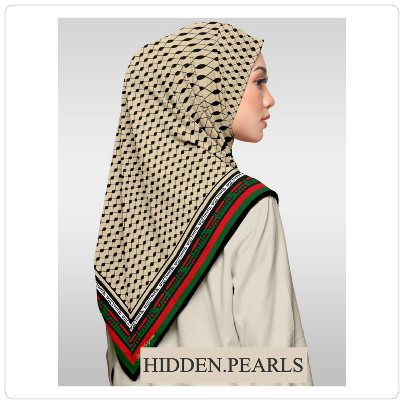Tudung Bawal Palestine 50” SATIN PALASTIN PREMIUM Free Palestine Al ...
