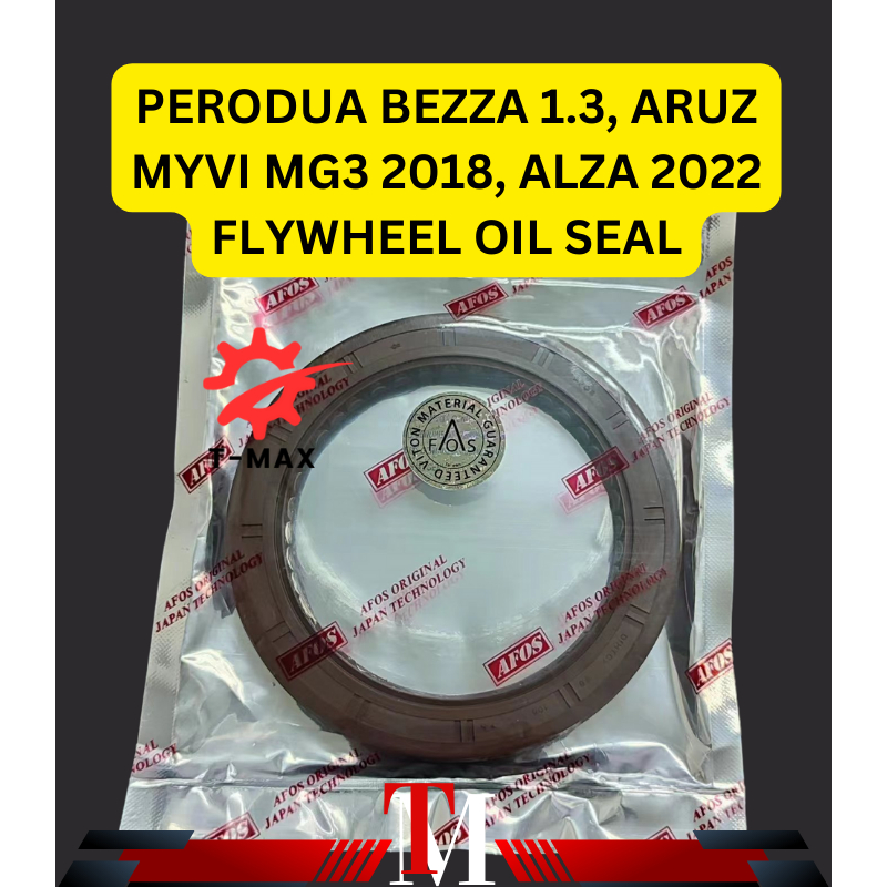 FLYWHEEL OIL SEAL VITON - TAIWAN PERODUA ARUZ, MYVI MG3 D20N, BEZZA 1.3 ...