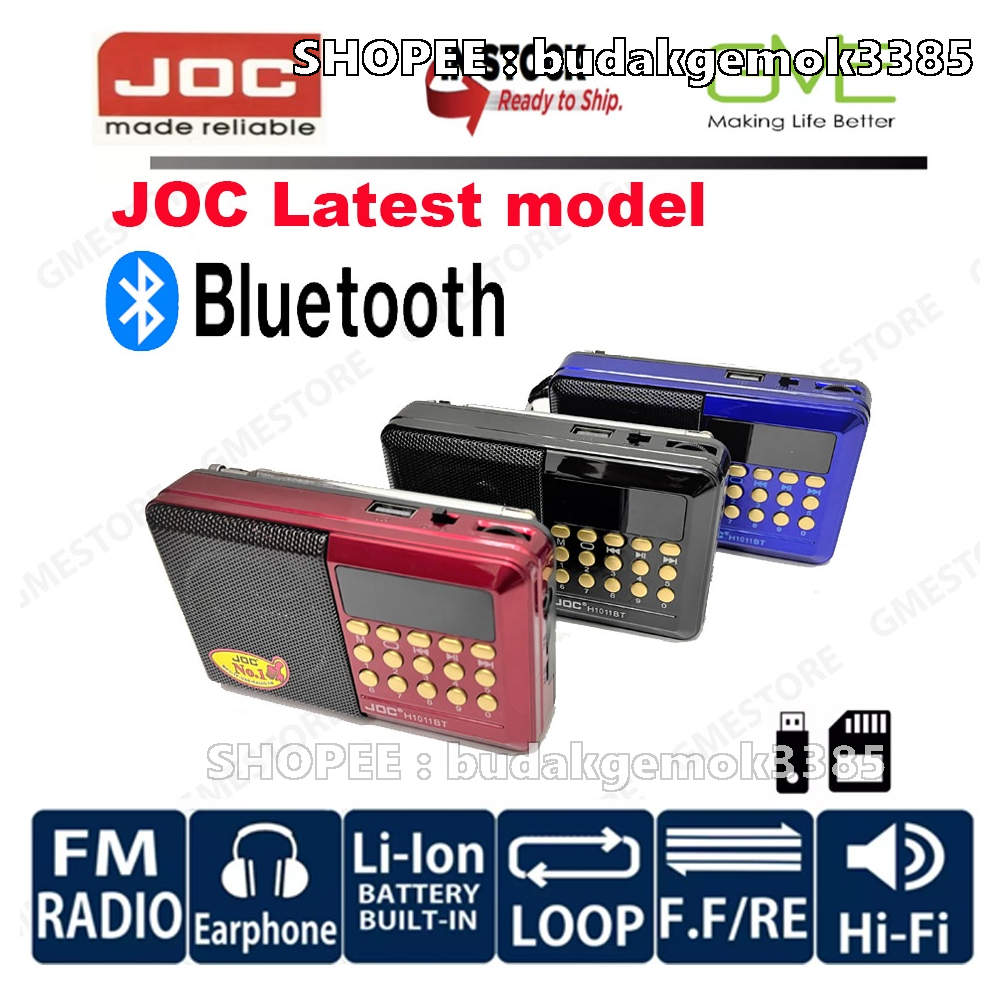 Joc 1011 with Bluetooth Joc RadioFM AL-Quran SD Card Lengkap 30 Juzuk ...