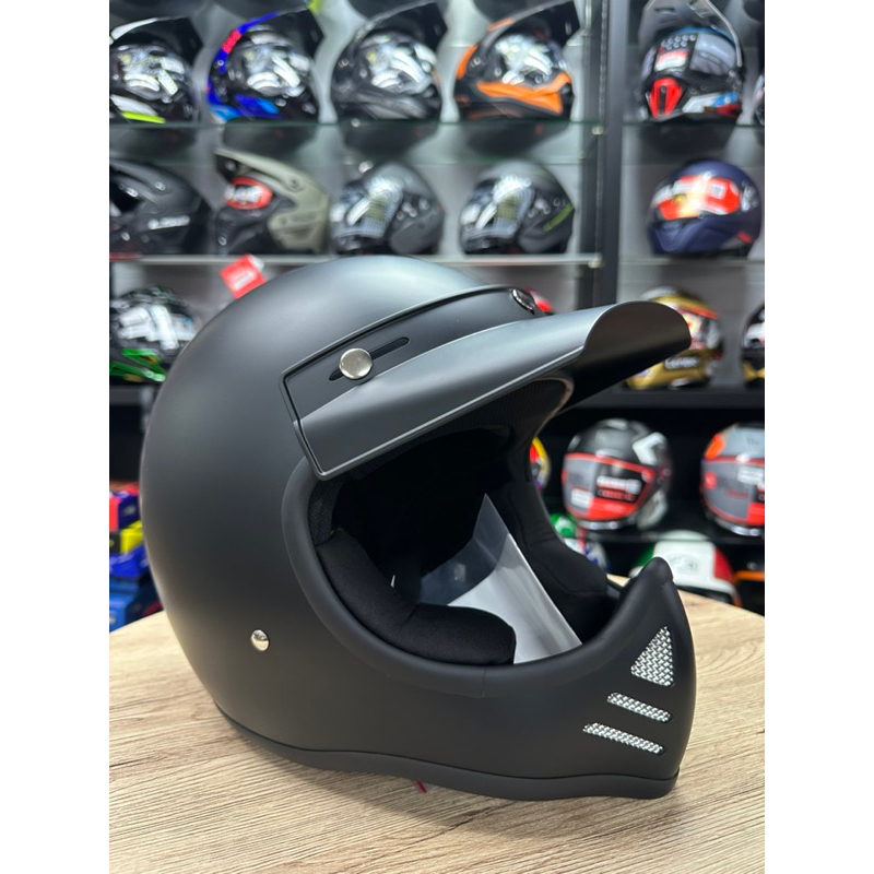 Zeus Helmet GJ-916 (Vintage/Cafe Racer) | Shopee Malaysia