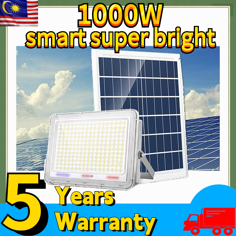 【BUY 1 TAKE 1】1000W Solar light outdoor waterproof IP67 solar lamp ...