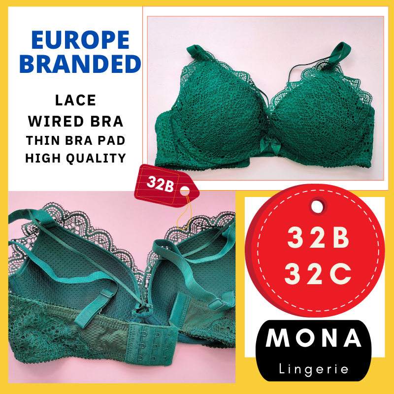 MONA Bra Branded Wired Bra Dawai 32AB Coli Wanita Cantik Murah dan ...