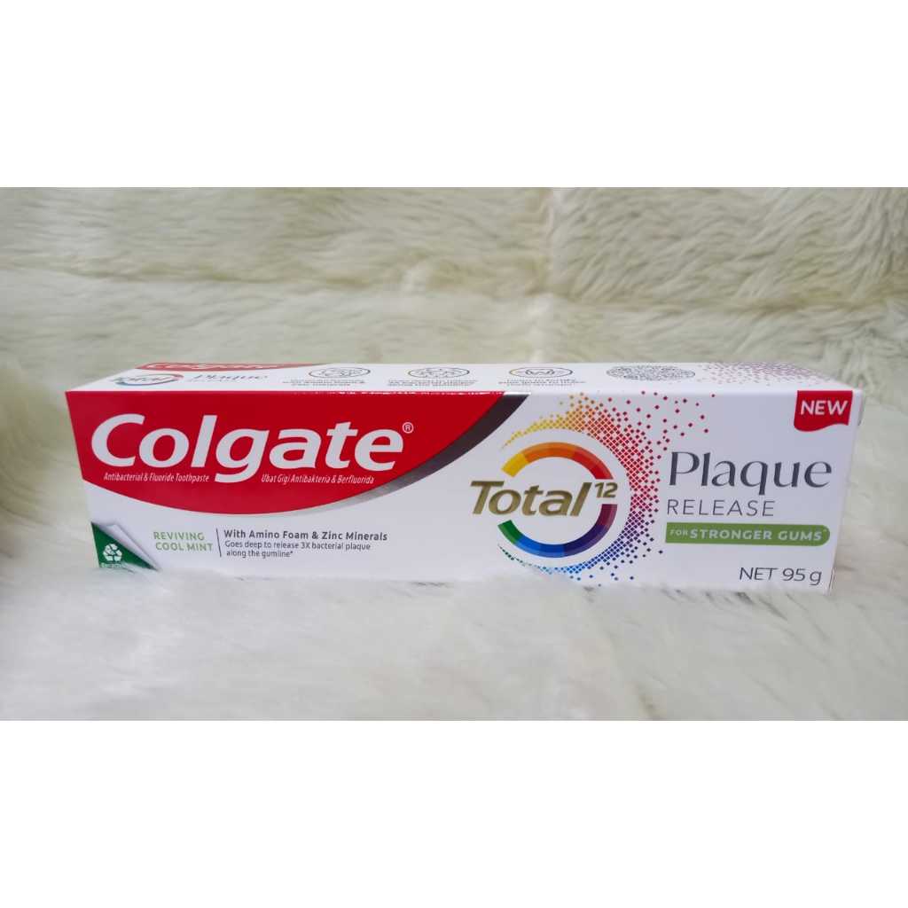 MURAH!! MURAH!! Colgate Total Plaque Release Reviving Cool Mint ...