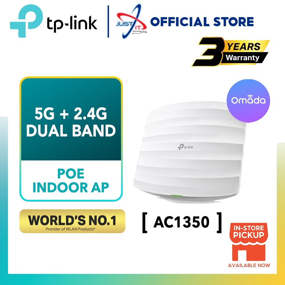 TP-Link Omada Wireless Mu-Mimo Gigabit Mount Access Point EAP223/AC1350 ...